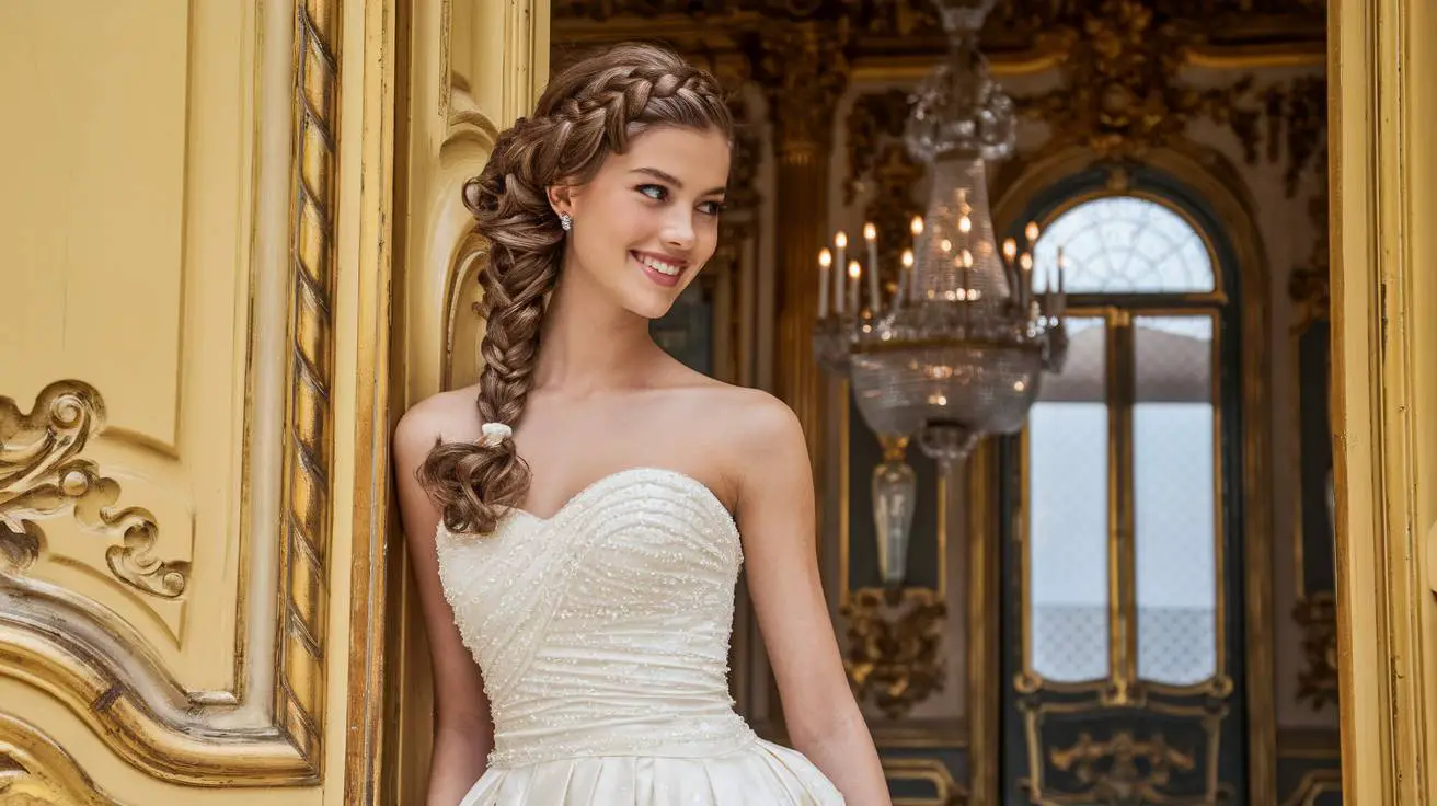 45 Gorgeous Bridal Hairstyles for Strapless Dresses That Turn Heads ...