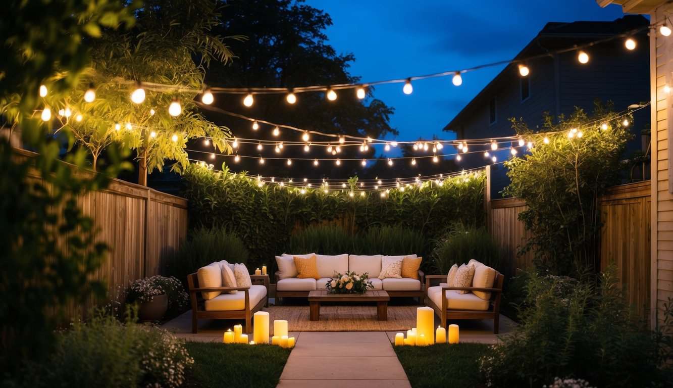 How to Plan A Backyard Night Wedding: 14 Essential Tips - Wedding ...
